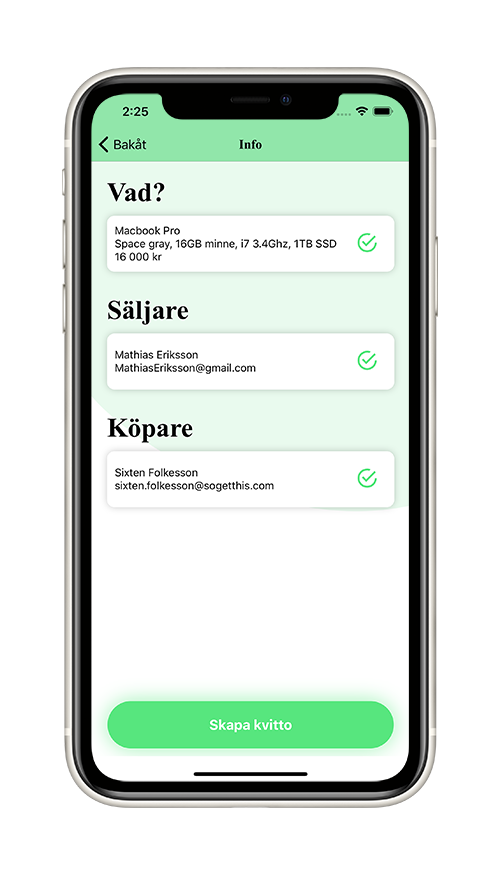 Kvitto - Det enklaste sättet att skapa digitala kvitton