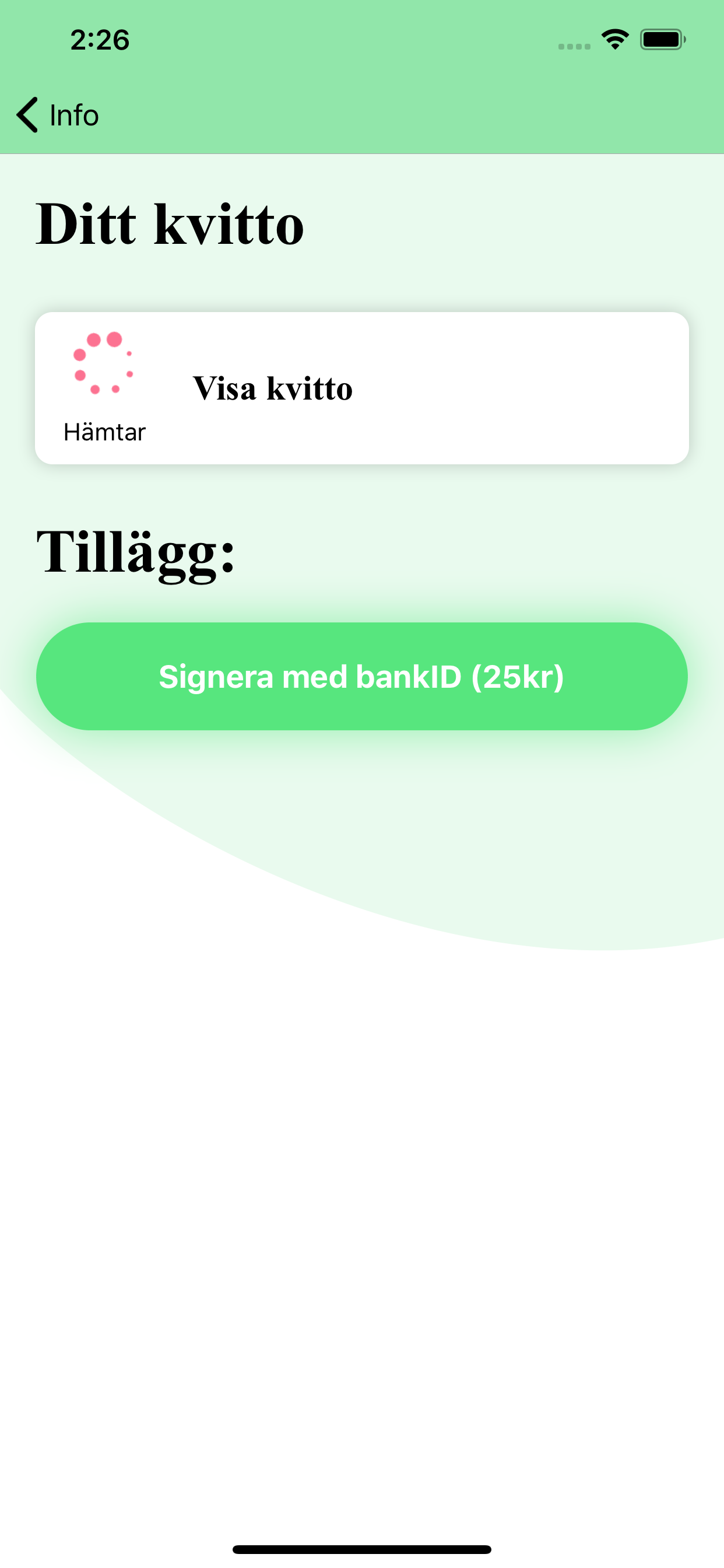 Kvitto - Det enklaste sättet att skapa digitala kvitton